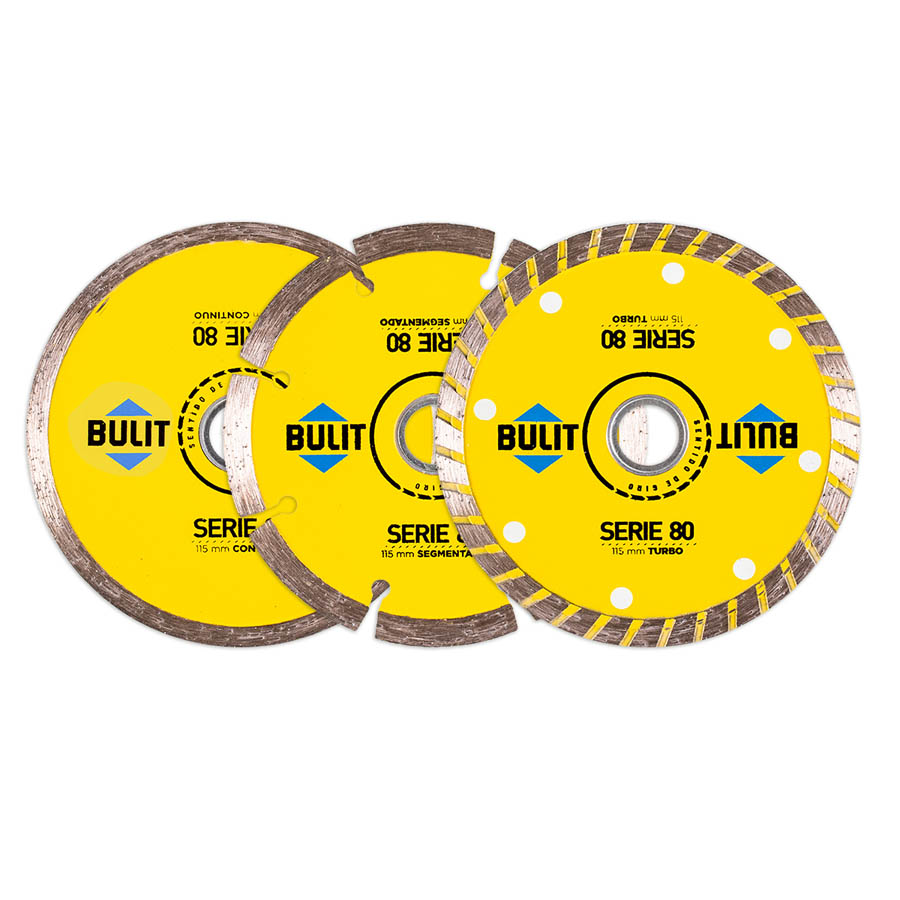 Discos Diamantados «Serie 80» - Bulit
